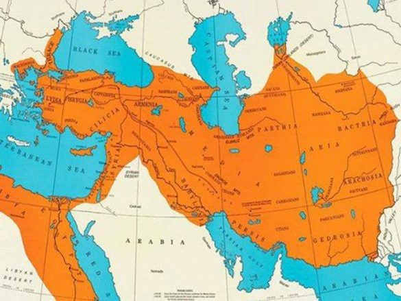 Disintegration of Greater Iran