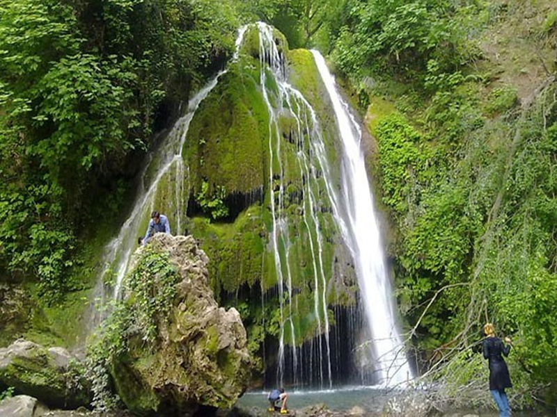 Kaboudval Waterfall