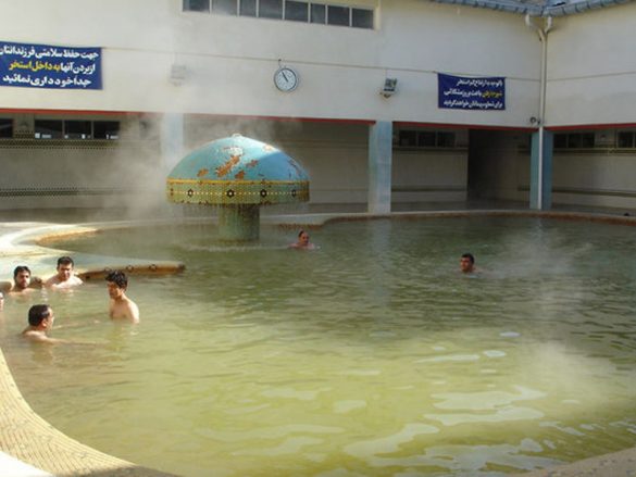 Mahalat hot springs