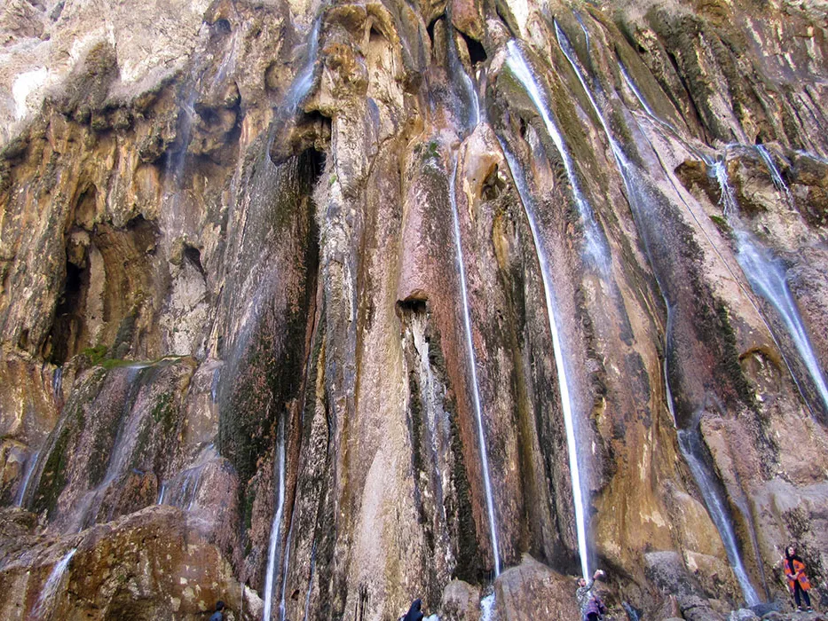 Margoon Waterfall | The Highest Spring Waterfall in Iran